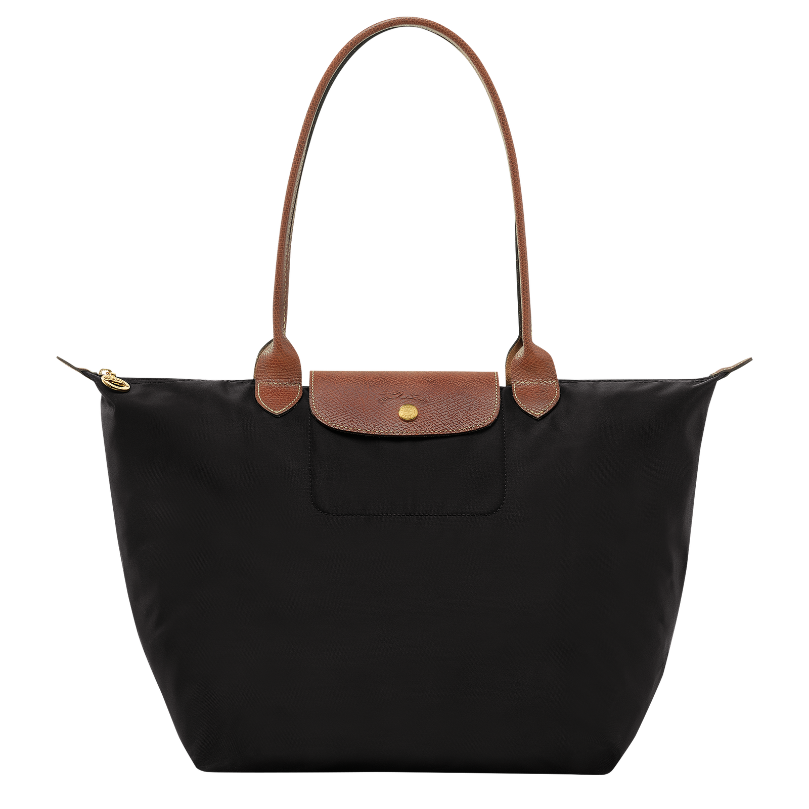 Le Pliage Original L Tote bag Black - Recycled canvas (L1899089001) | Longchamp MY
