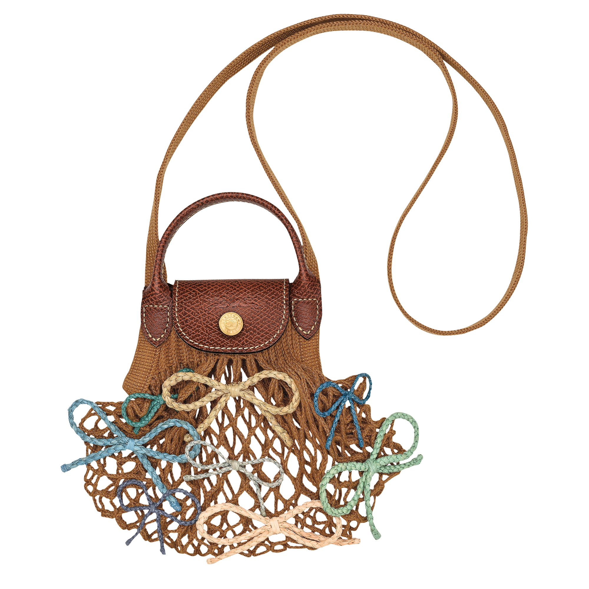 Le Pliage Collection Mesh bag Tobacco - Canvas | Longchamp TH