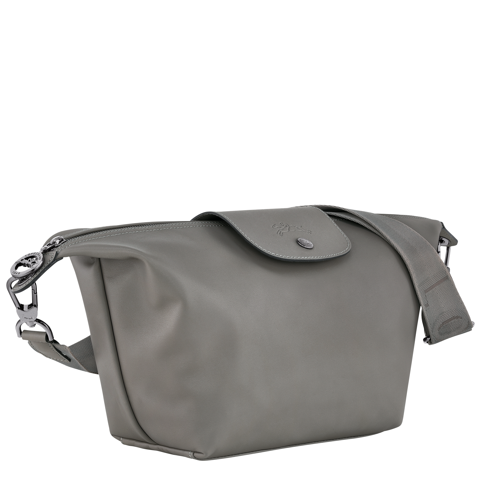 Le Pliage Xtra S Hobo bag Turtledove - Leather | Longchamp TH