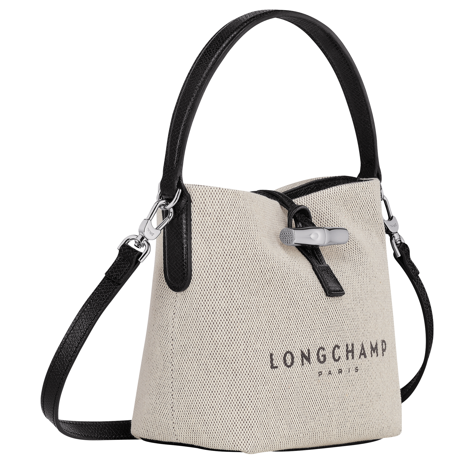 Essential XS Bucket bag Ecru - Canvas | Longchamp TH