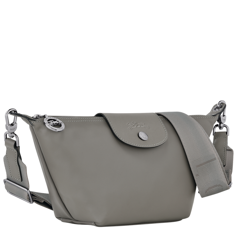 Le Pliage Xtra XS Crossbody bag Turtledove - Leather | Longchamp TH