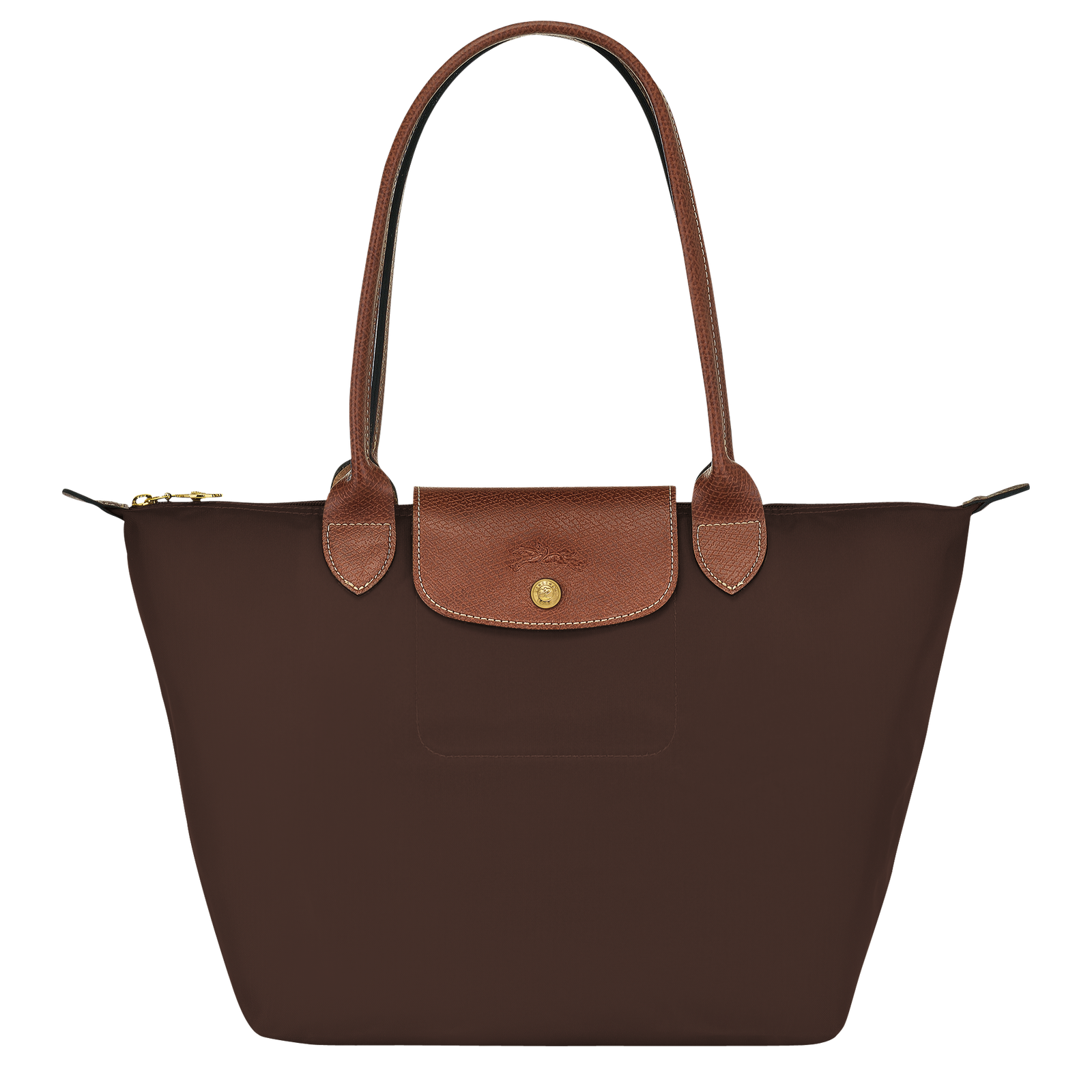 Le Pliage Original M Tote bag Ebony - Recycled canvas (L2605089P81 ...