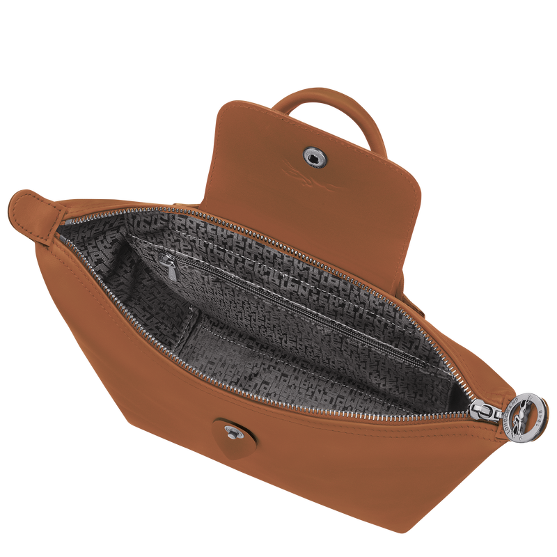 Le Pliage Xtra S Backpack Cognac - Leather | Longchamp TH