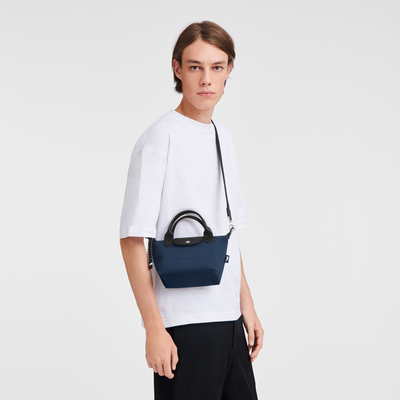 Le Pliage Energy XS Handbag Navy - Recycled canvas | Longchamp TH